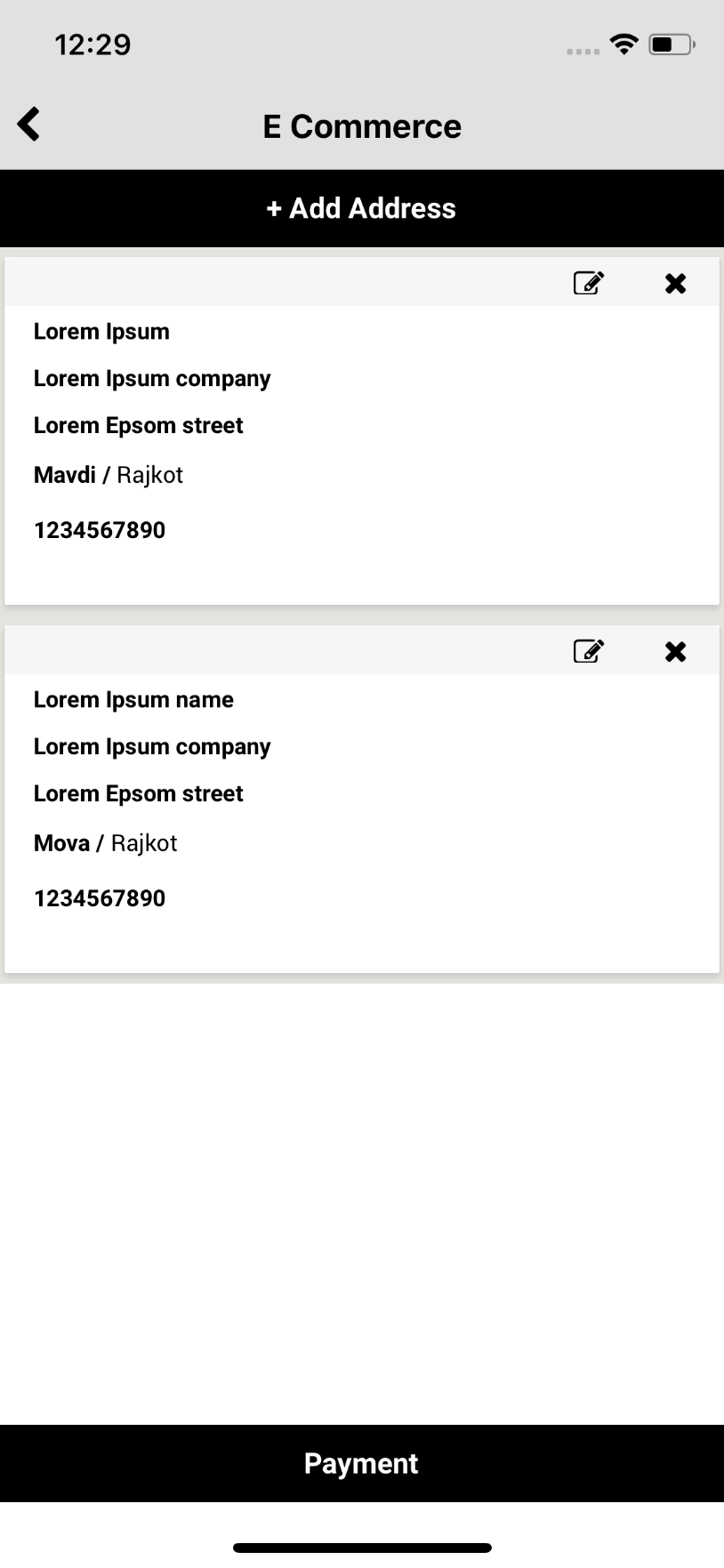 E-Commerce template | React Native by Reactiveweb | CodeCanyon